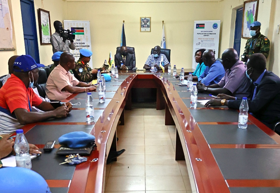 Force Commander and Ag. HoM designate calls on Ngok Dinka Paramount ...