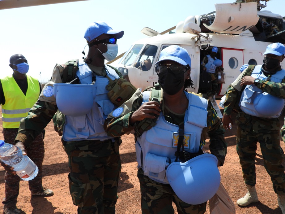 Ghanaian battalion deploys to UNISFA as part of Multinational Force ...