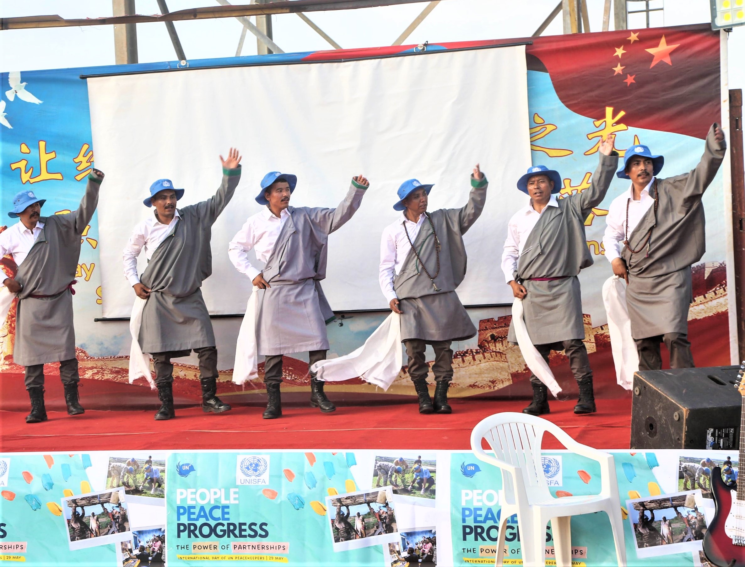 Multinational cultural display at UNISFA | UNISFA