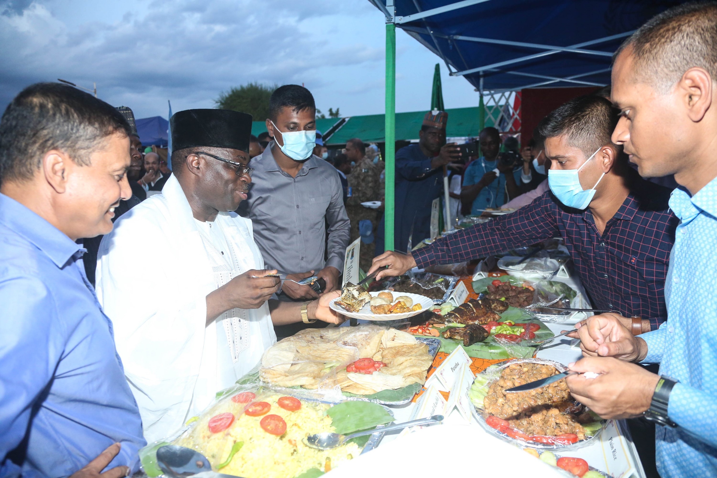 Multinational cultural display at UNISFA | UNISFA