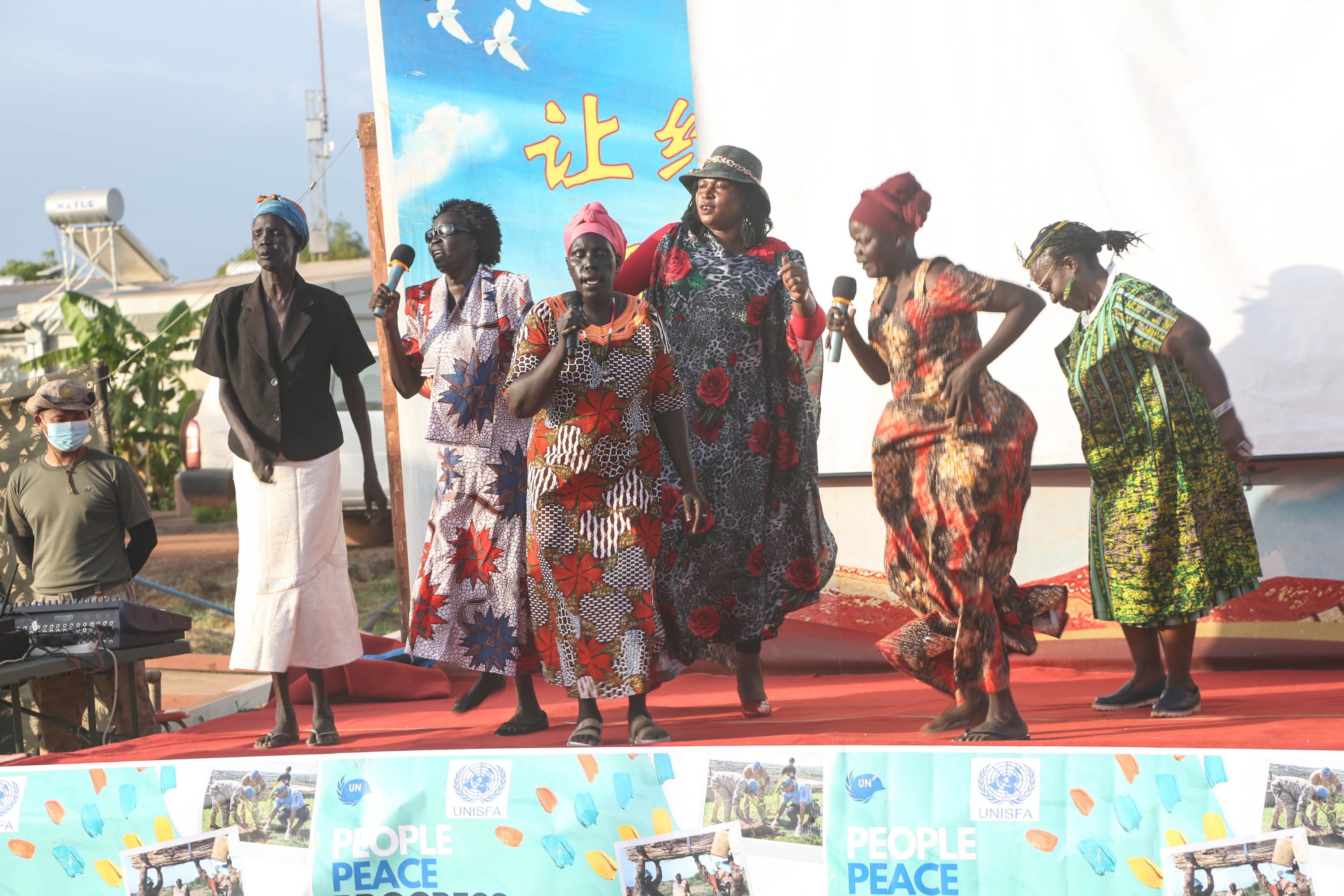 Multinational cultural display at UNISFA | UNISFA