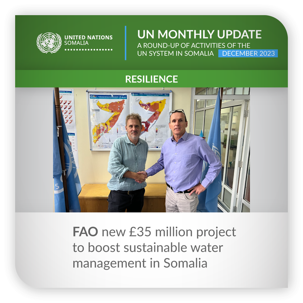 A round-up of activities of the UN system in Somalia in December 2023 ...