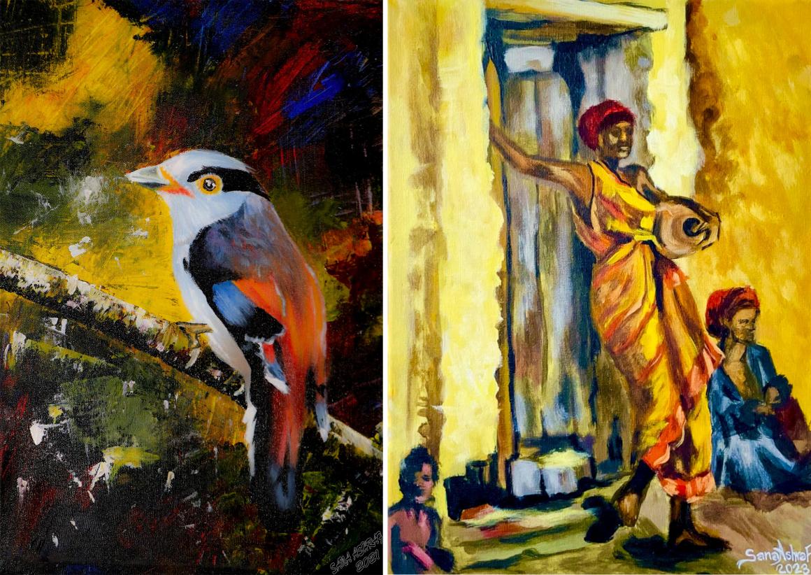 Sana Ashraf Sharif Muhsin: Using art to make a difference | United ...